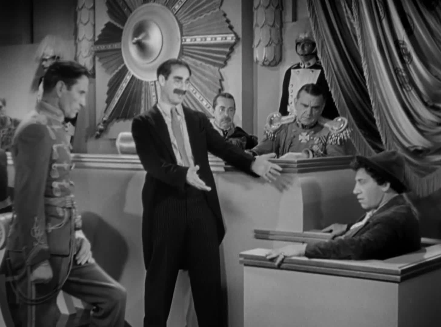 Look at Chicolini. He sits there alone, an abject figure... I abject ...
