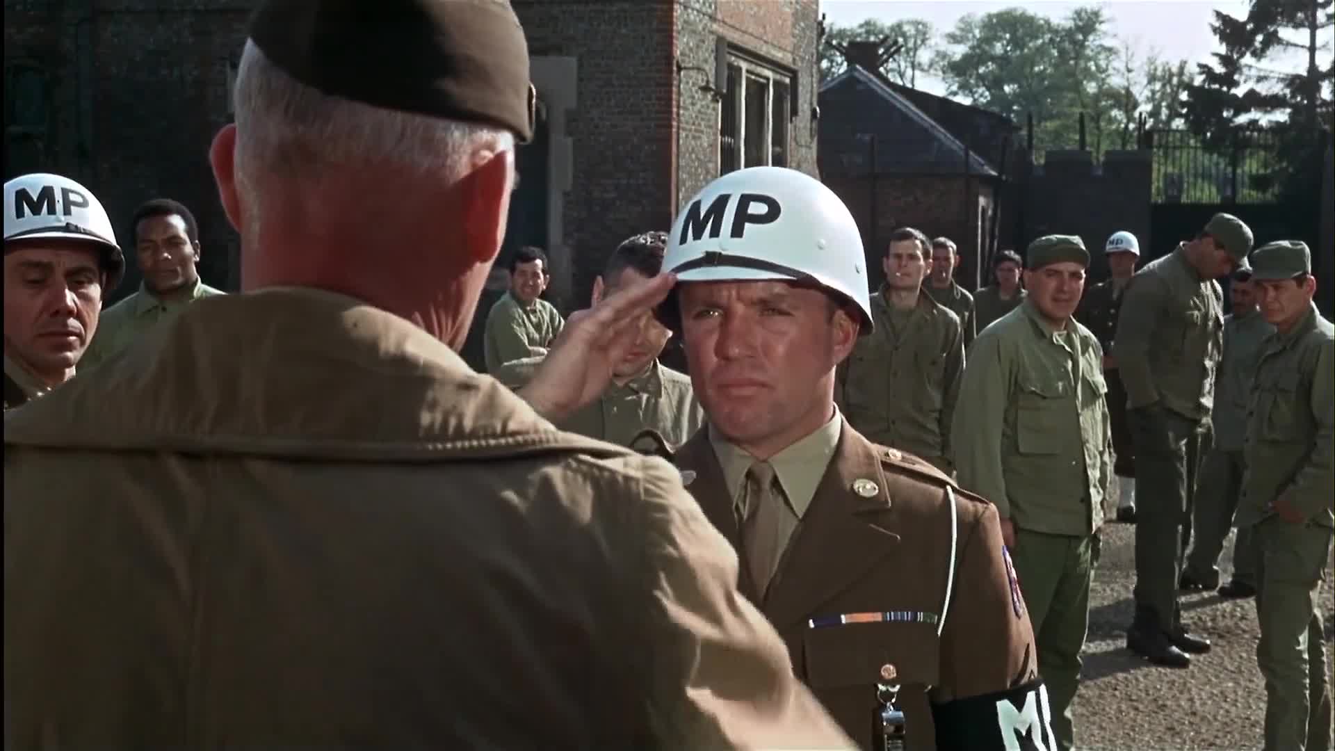 "MAJOR REISMAN,SERGEANT BOWMAN, SIR. HAVE THE PRISONERSFALL IN. YES ...