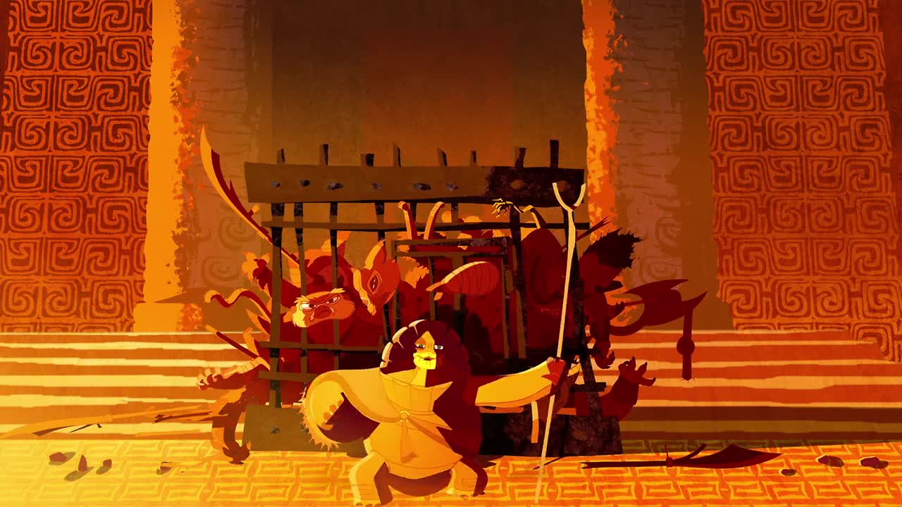 Master Oogway! You're alive! But we saw you fall to your death! No, you ...