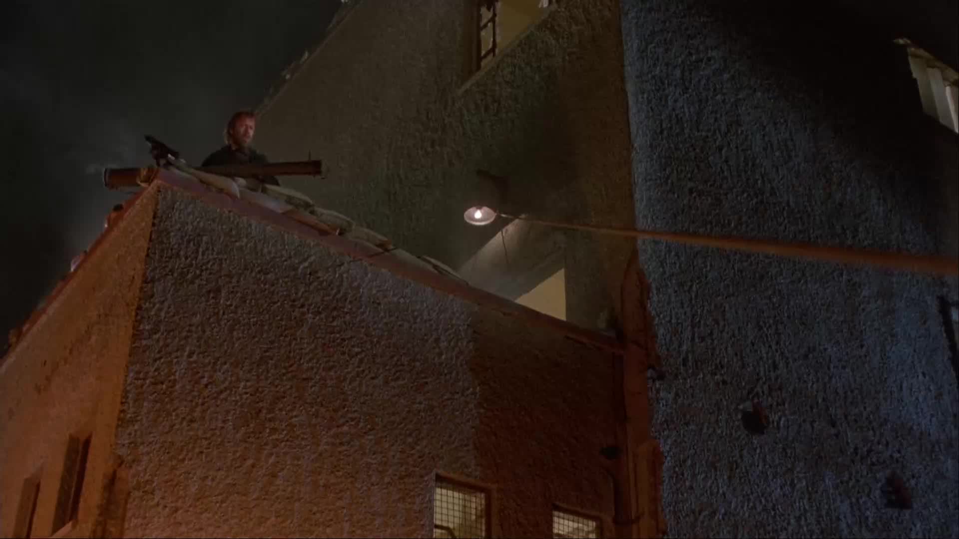 McCoy, what are you doing up there?... Drop that thing and get down ...