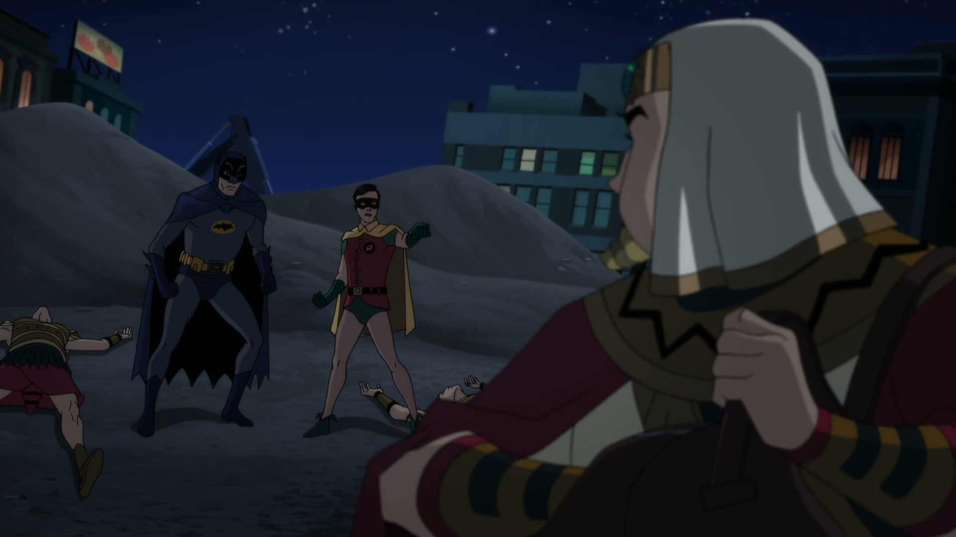 (MEN GRUNT) Your reign is over, Tut - Batman vs Two Face | Clip.Cafe