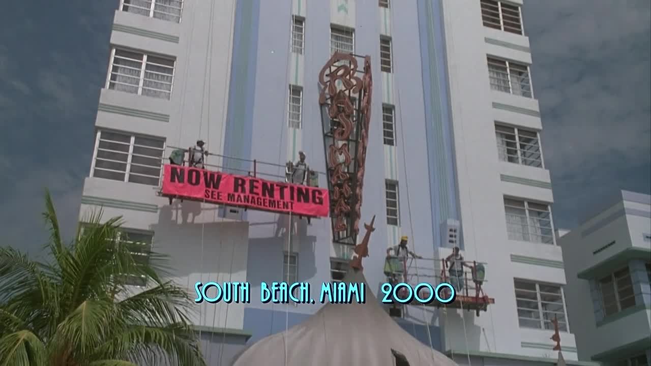Miami Beach. Used to be the average age around here was, like, 82. And ...
