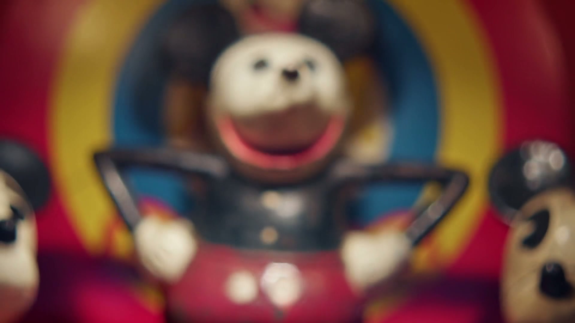 Mickey is pure, absolute geometry,made up of nothing but circles ...