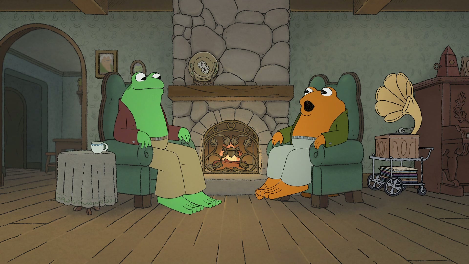 "Mmm, yes. I am quite comfortable." - Frog and Toad quote
