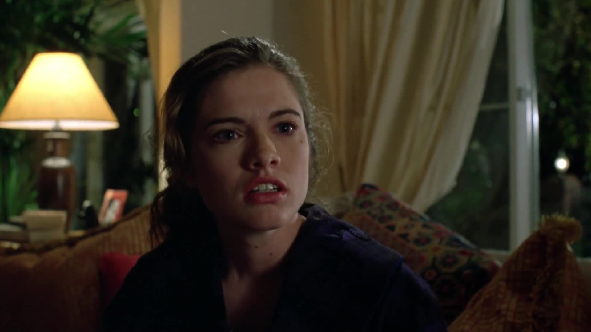 Mommy's scared? Dylan. Mommy's fine. It was just a bad dream. What are ...