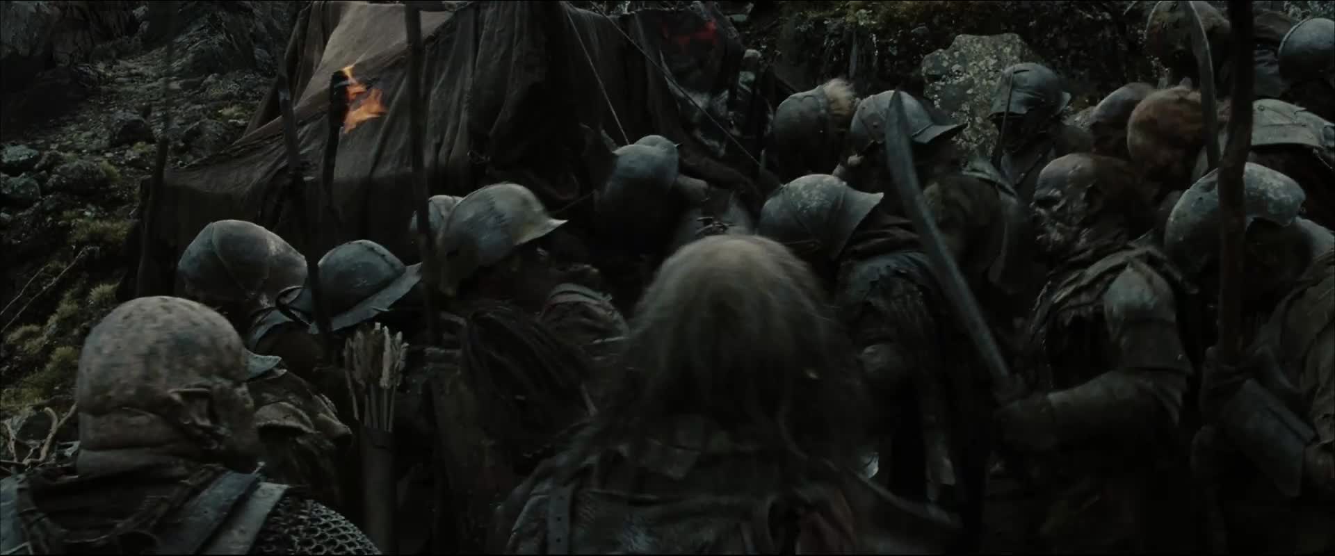 "Move along, scum! Back in the line! You maggots! Get back into the ...