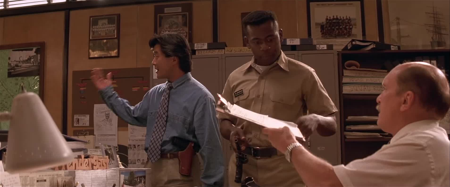 Hey, Mr. Lee! D-FENS! - Falling Down | Clip.Cafe