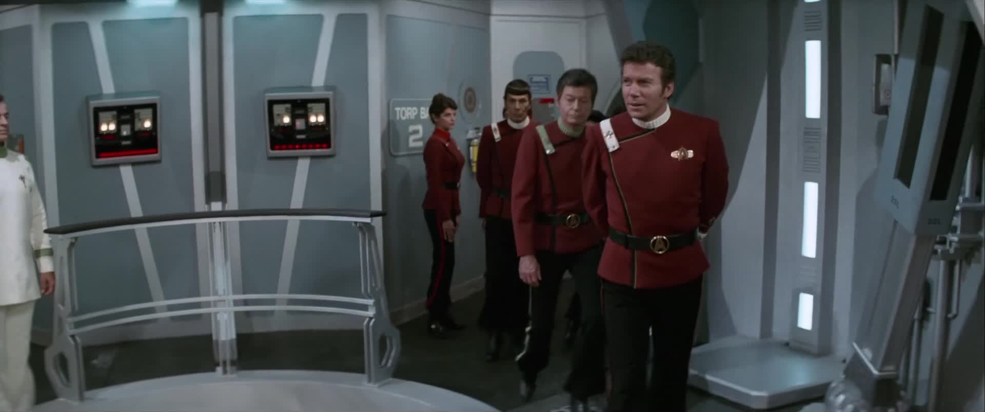 Mr. Scott, you old space dog. You're well. Oh, I had a wee bout, sir ...