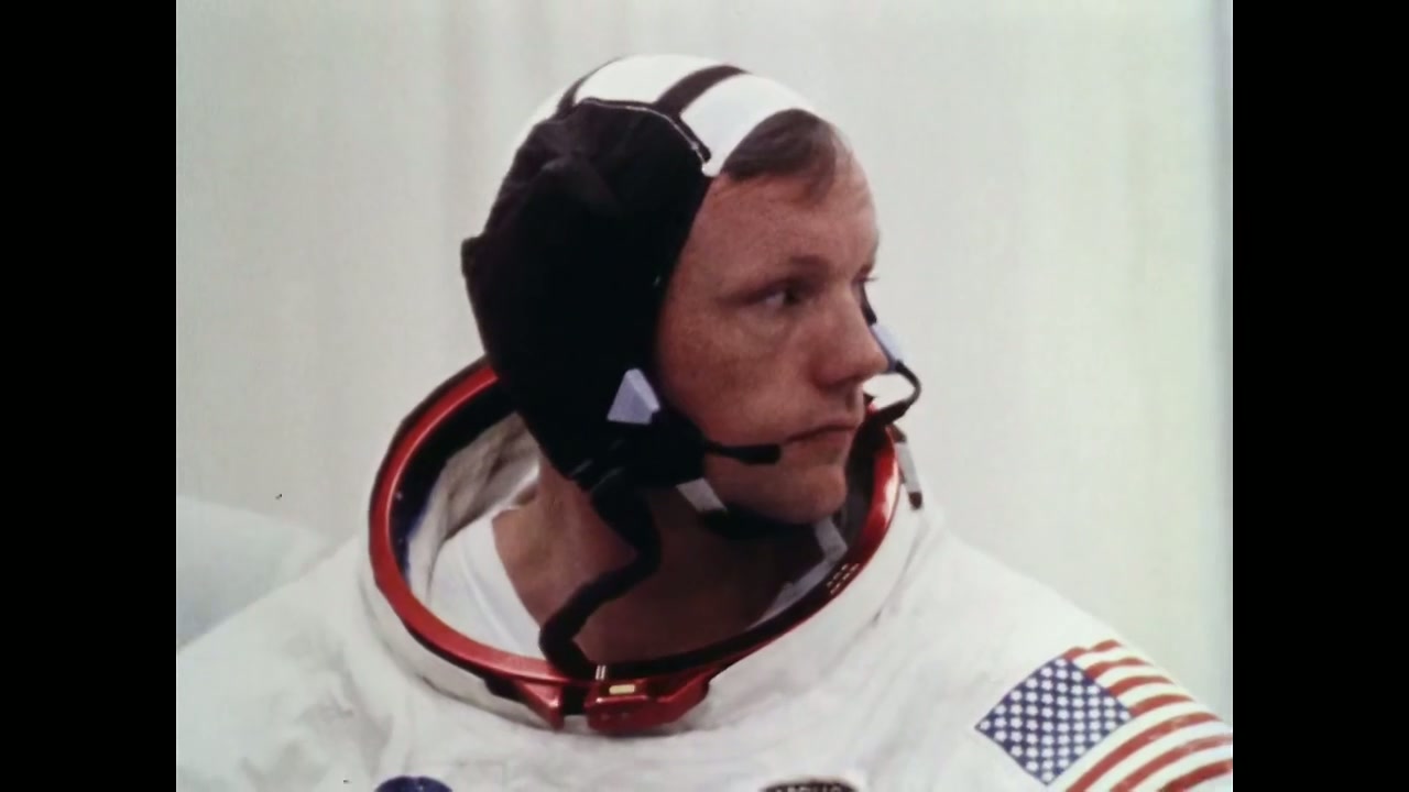 The mission commanderis neil armstrong, Responsible for getting his ...