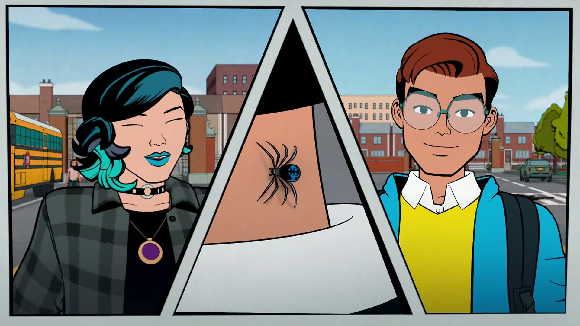 "- So, you got a name, hero?- I'm Peter Parker. - Nice to meet you ...
