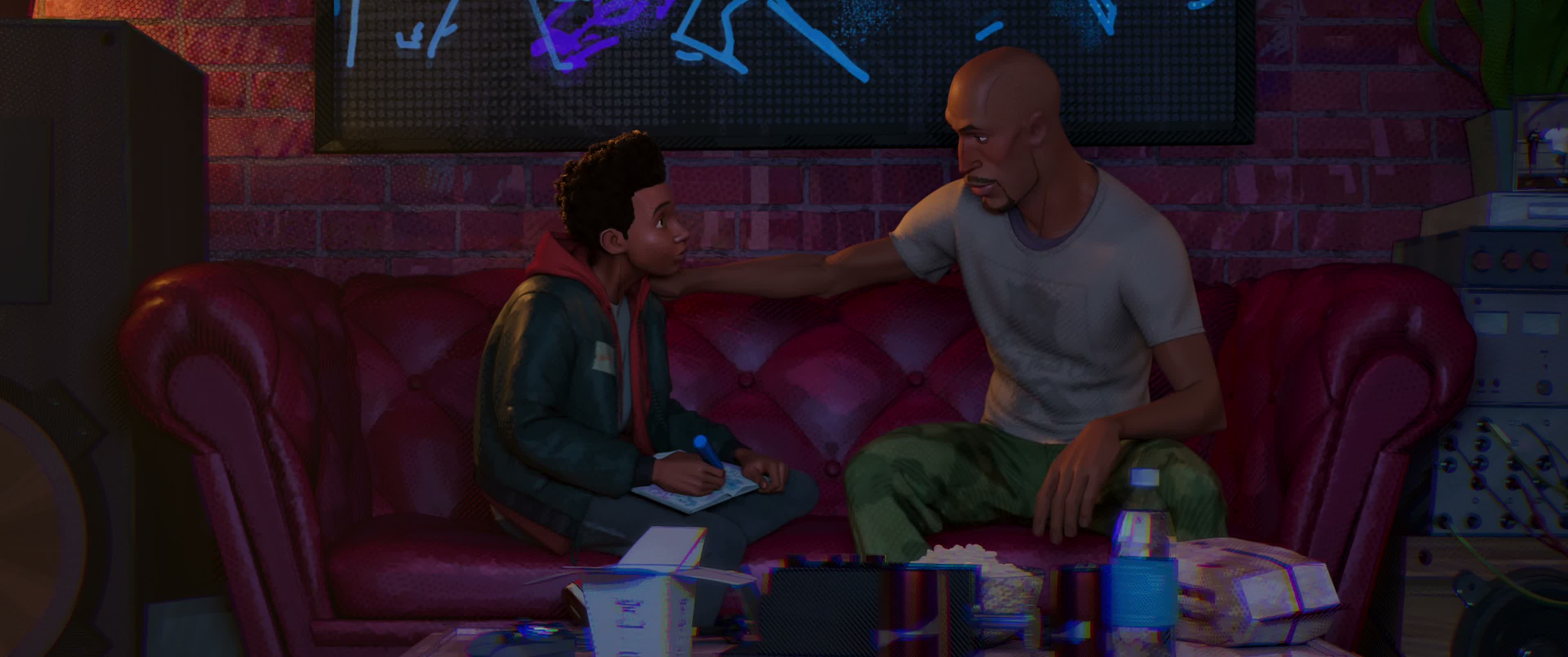 Hey... - Spider Man: Into the Spider Verse | Clip.Cafe