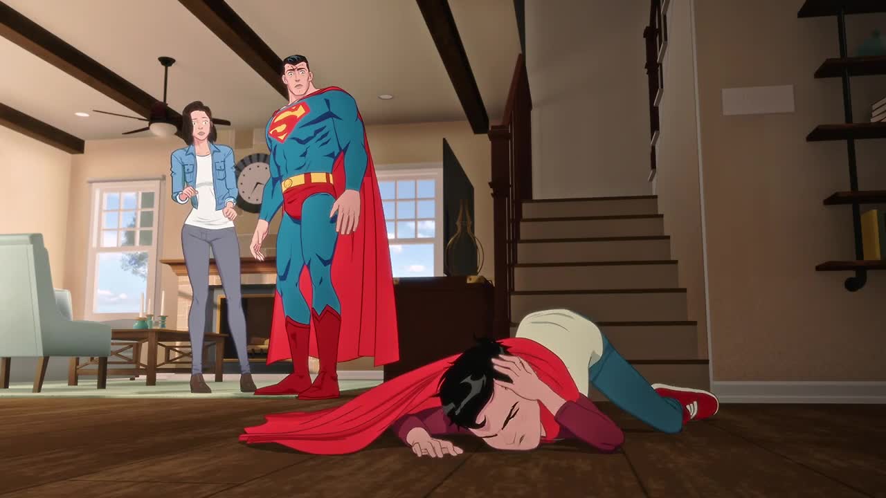 Nope. Can't fly. Mostly fine. Woo-hoo! Yeah! - Batman and Superman ...