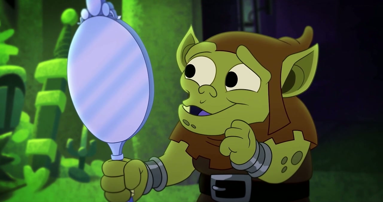 Oh, are you a magic mirror,the kind that can grant wishes? - Legend of ...