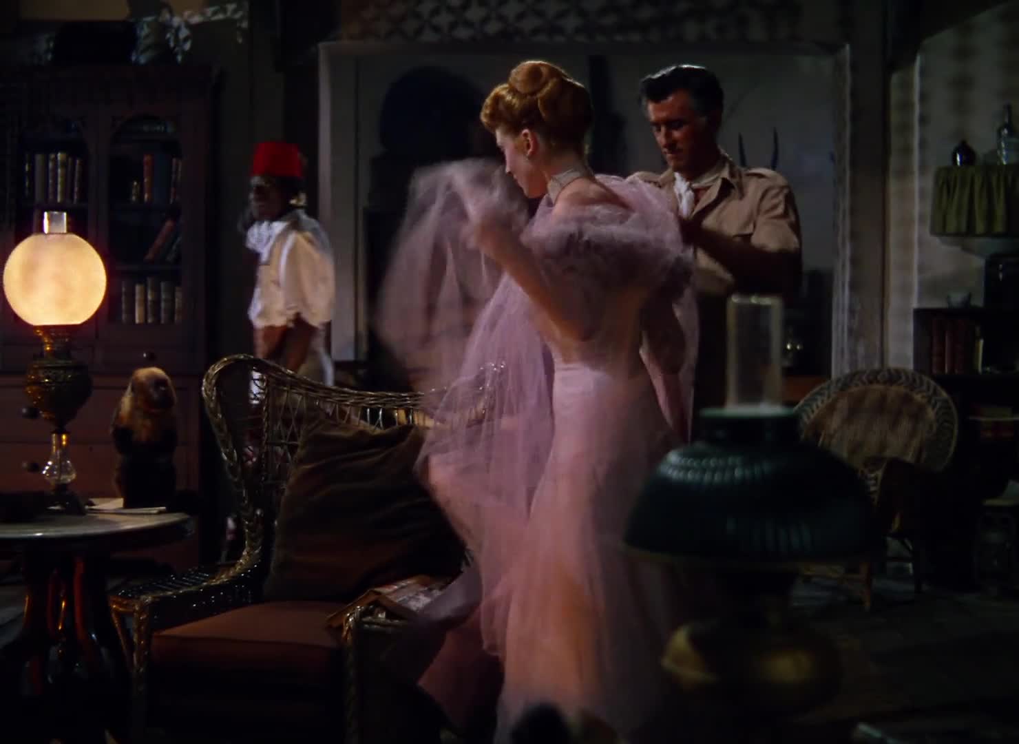 Oh, excuse me. Now, this is Lulu. Lulu, this is Mrs. Curtis. Oh, she's ...
