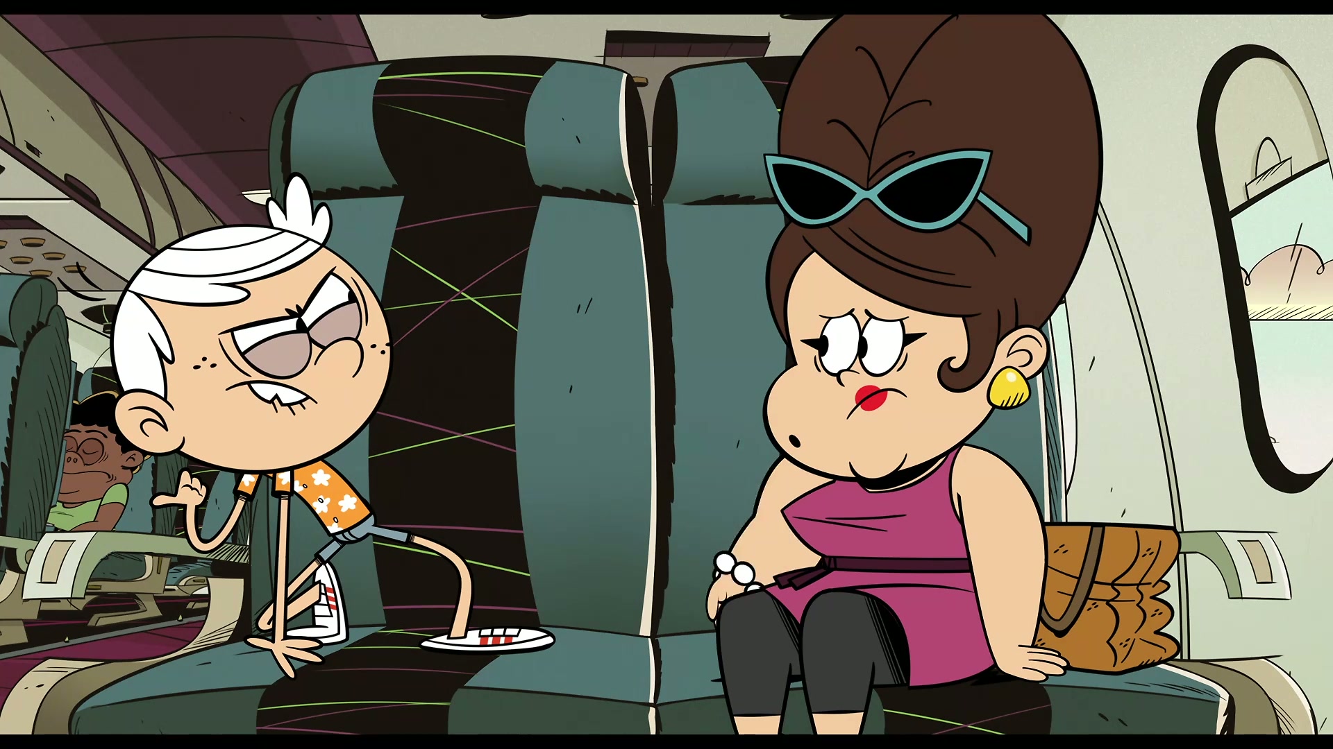 Oh, honey, there's no bad guys on this plane, and trust me, if there ...