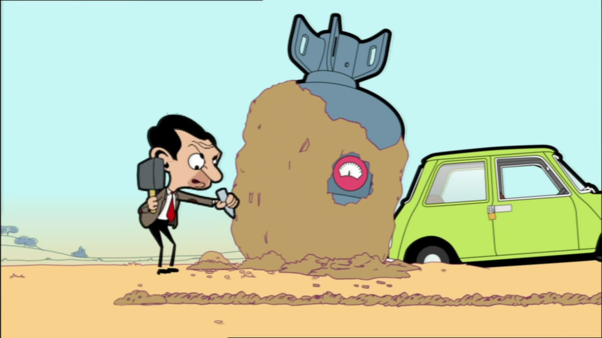 - Oh. Hello. Hmm. Oh. What's all the--Aah! Shh! - Mr. Bean: The ...