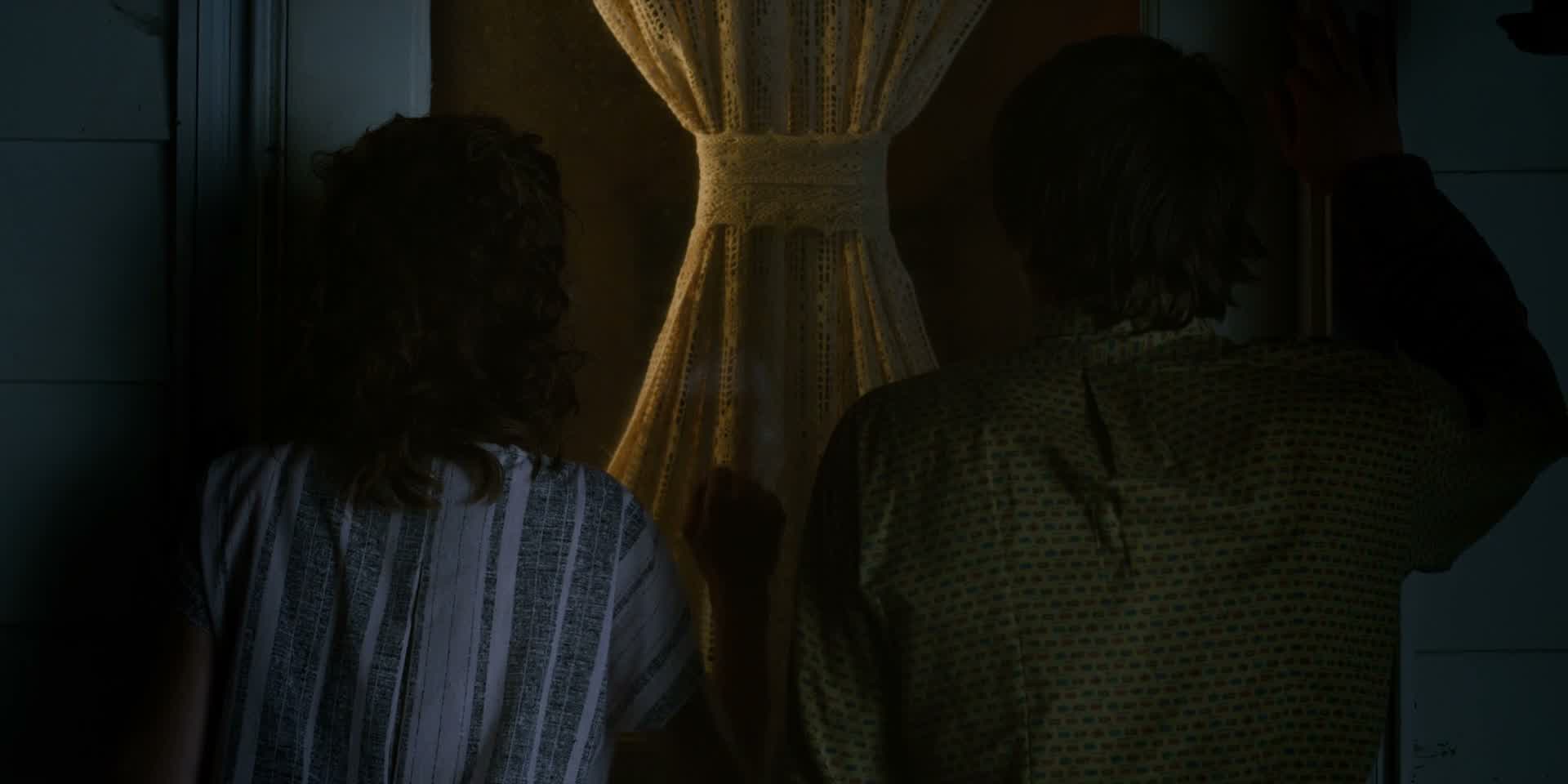 Oh, she must not be home. She's an 80-year-old womanand it's pouring ...