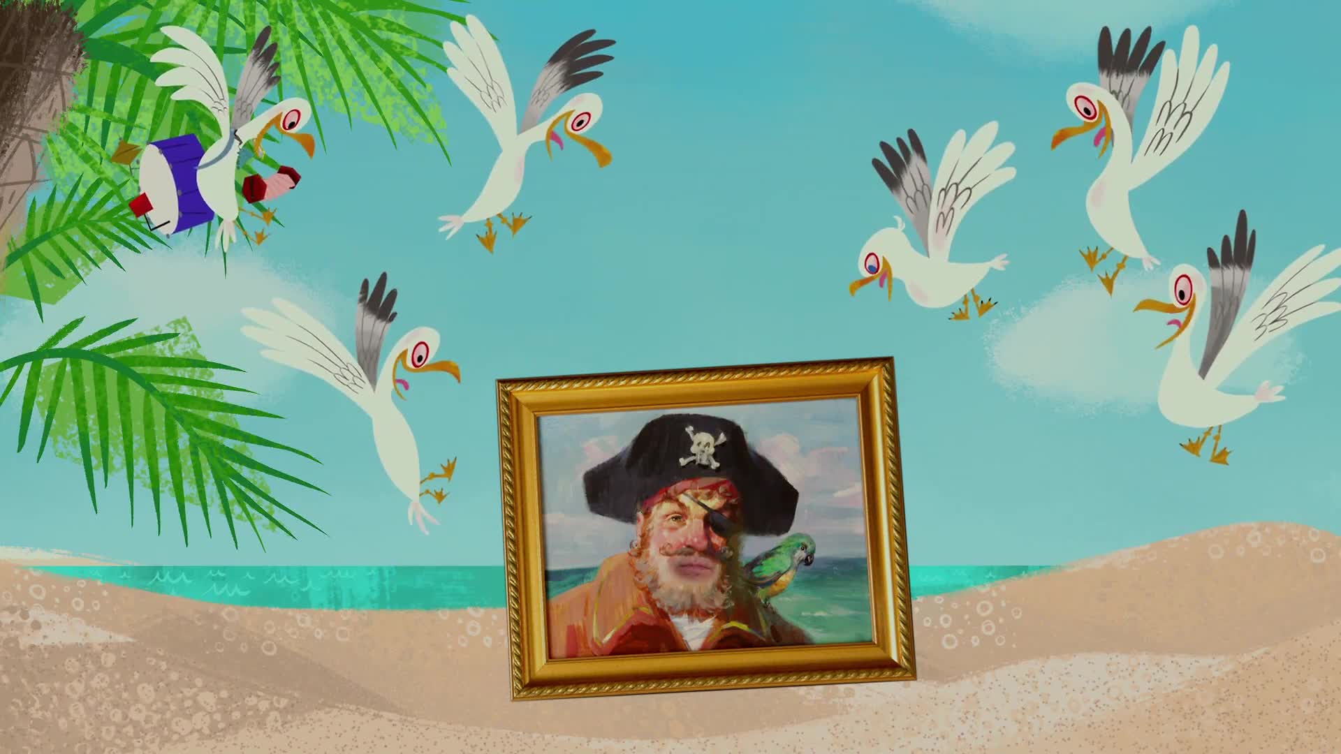 Once upon a time, under the sea, there was a little town called Bikini ...