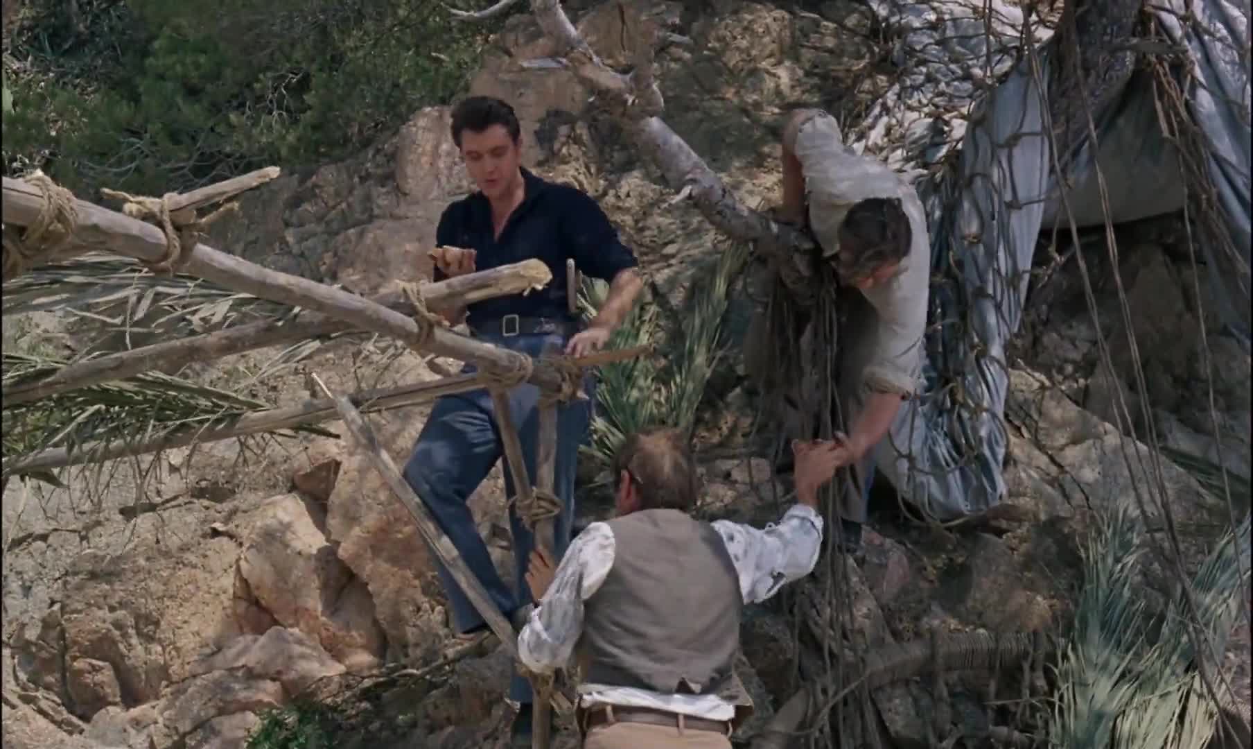 One giant oyster stew special, coming up. - It smells good.- It is, son ...