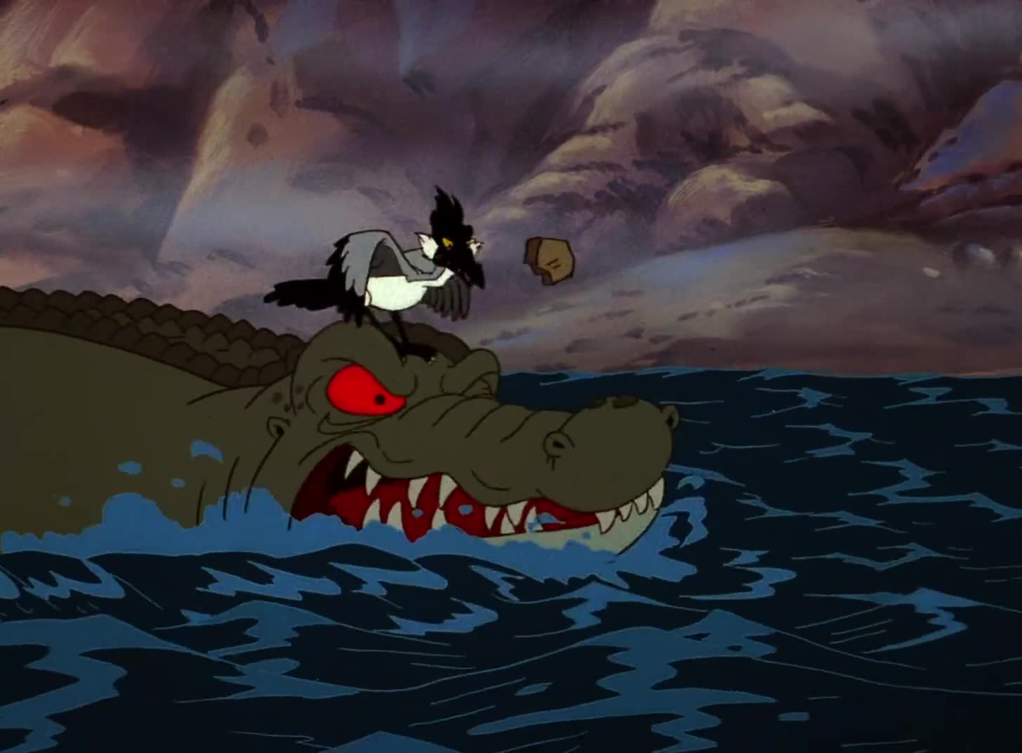 "Oww! You hit me! I didn't! Although, that wouldn't be a bad idea ...