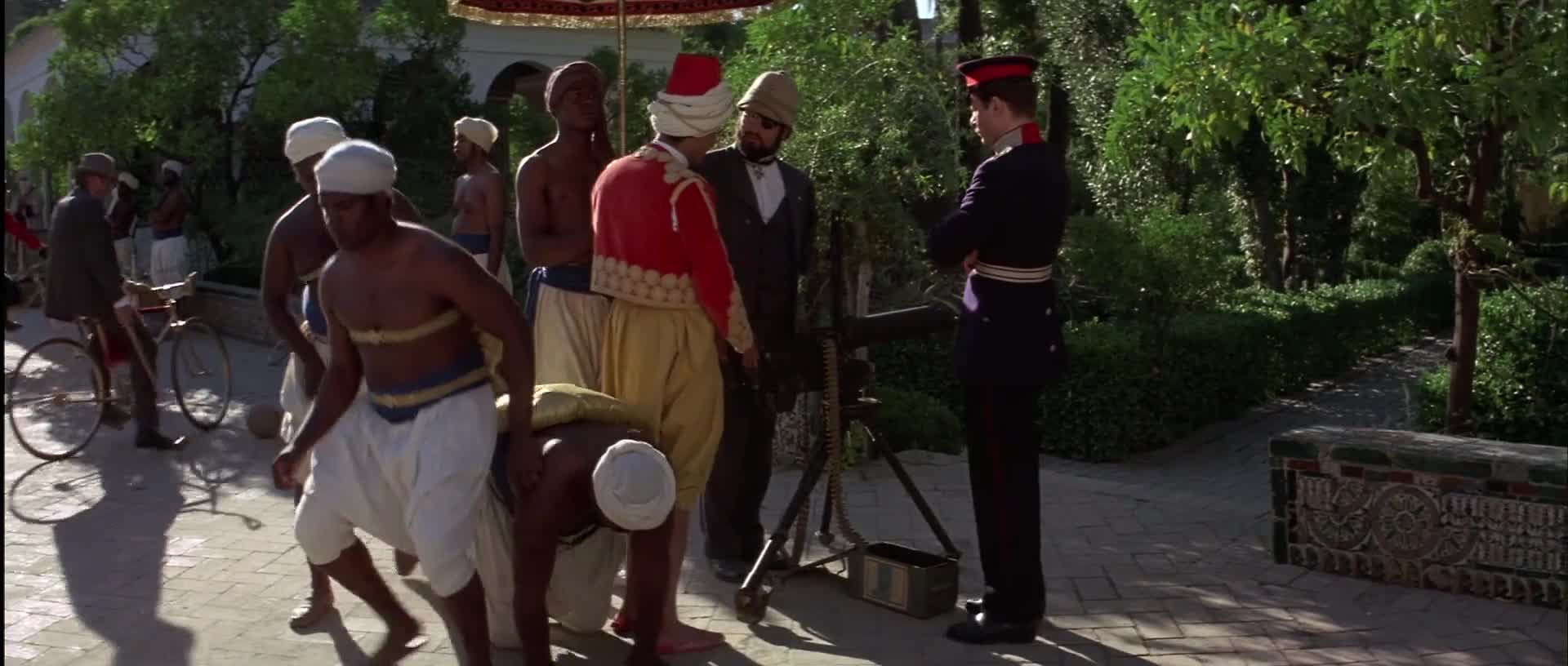 "Perhaps Your Highnesswould care to fire the Maxim gun?" - The Wind and ...