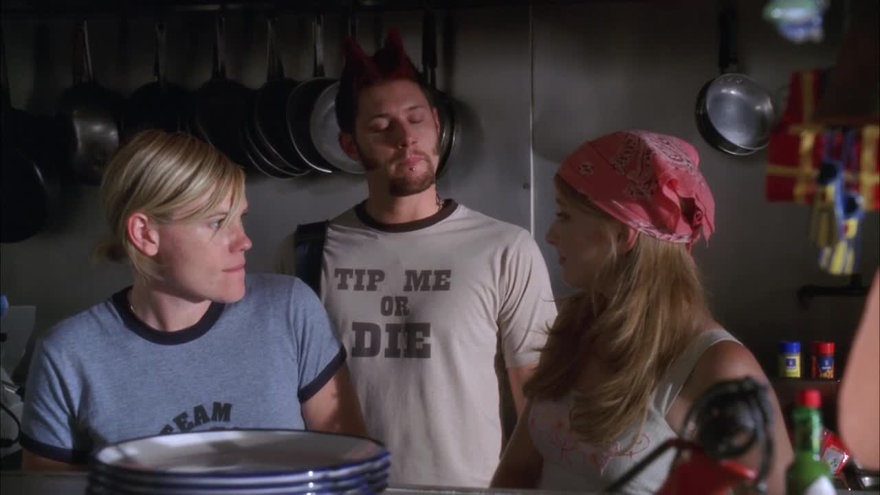 Who are you? Piper. Piper. What are you doing here, Piper? I work here ...