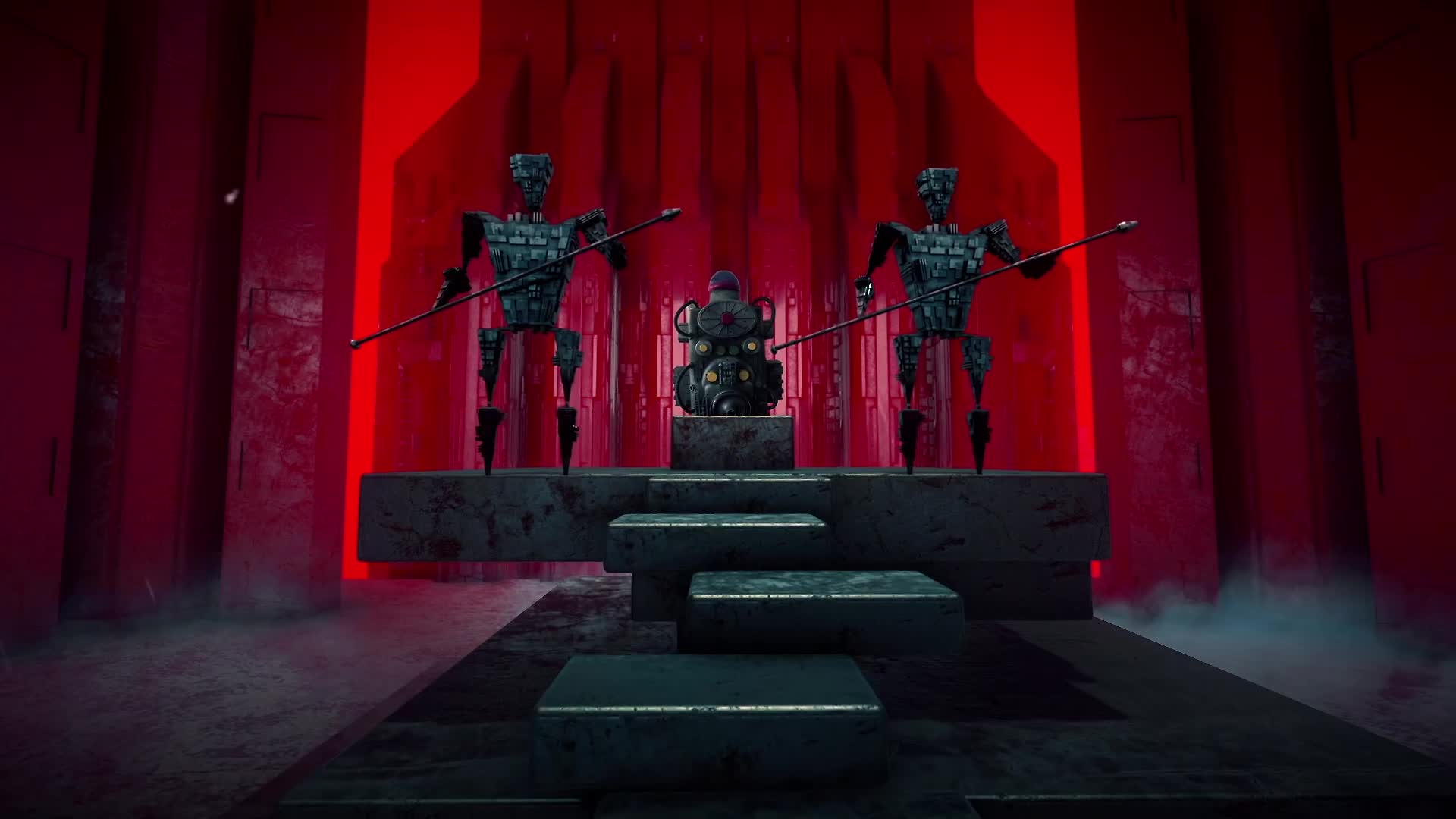 Red alert. Energy shield has been deactivated. All units stand by ...