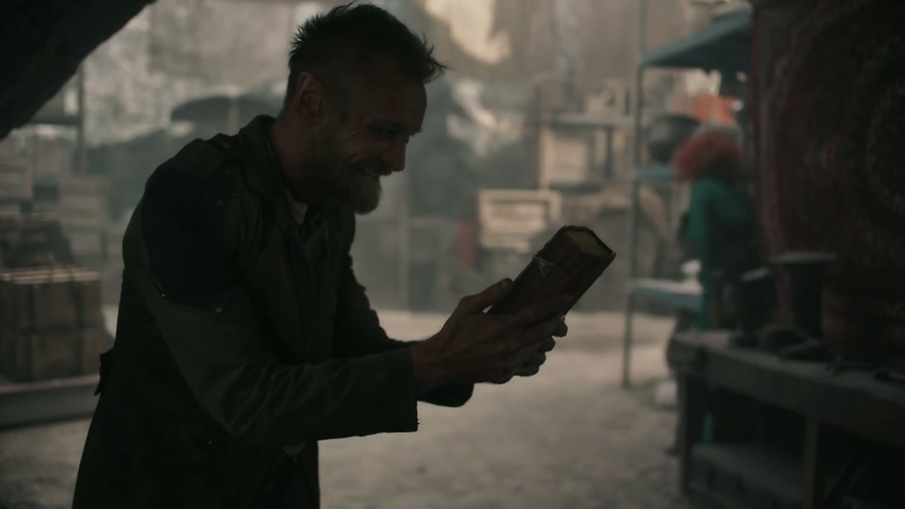 "Red scalehide. I know this book." - The Watch quote
