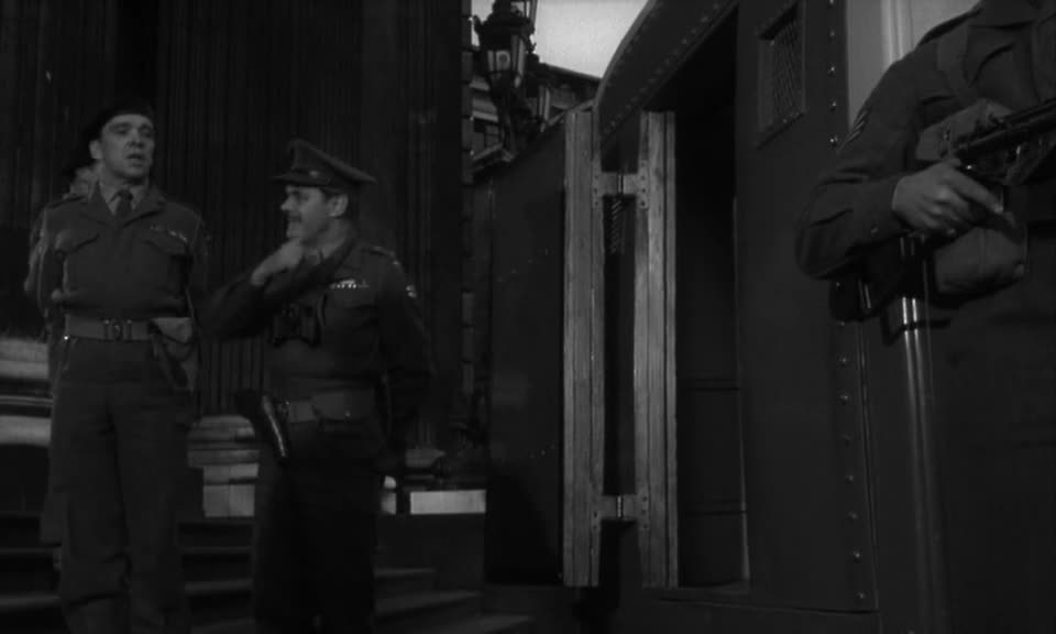 -Right, right, right. Lock up.-Yes, sir! Well, Sergeant Major, that is ...