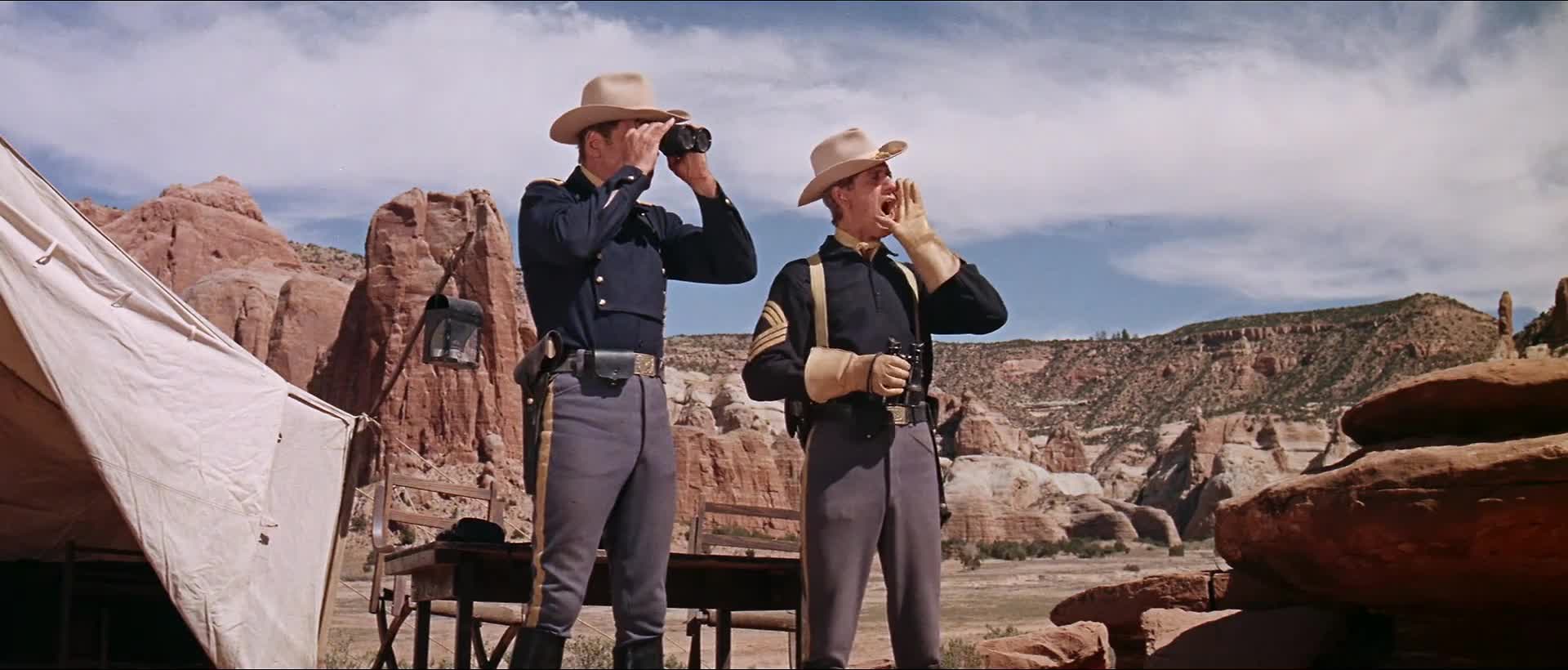 "Roll wagon three. Wagon three, roll! Roll! Next three ladies, front ...