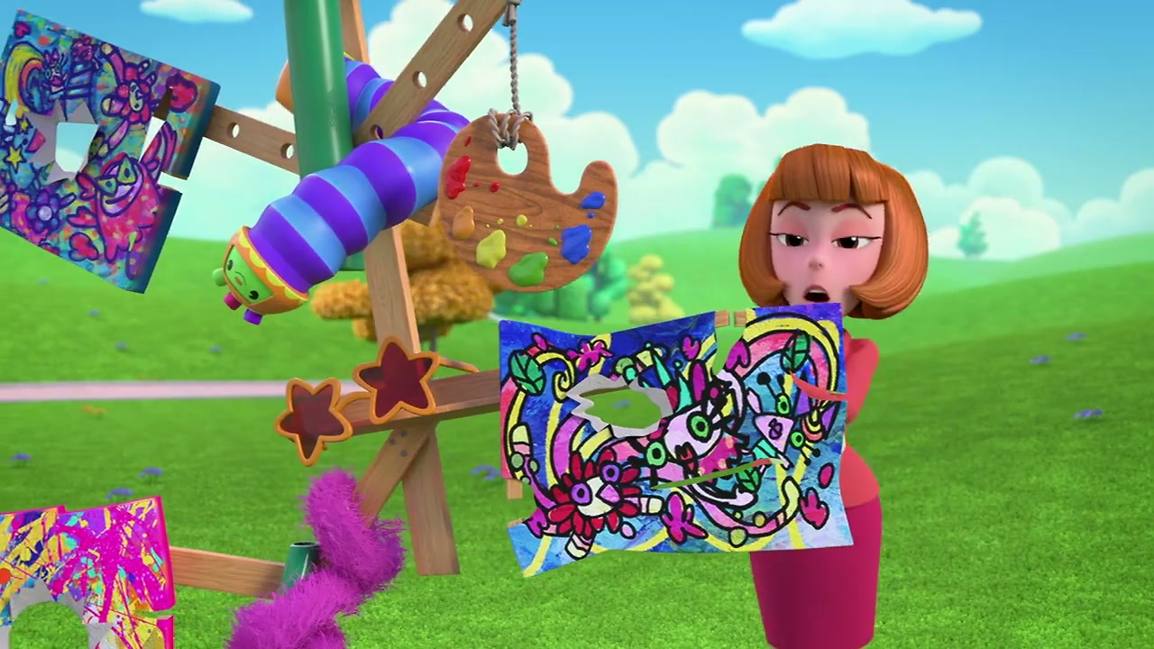 Ruined artwork turnedinto something brand-new. - Abby Hatcher | Clip.Cafe
