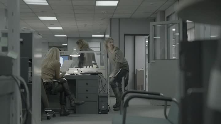 Saga, there's a visitor for you.Anton something. - The Bridge | Clip.Cafe