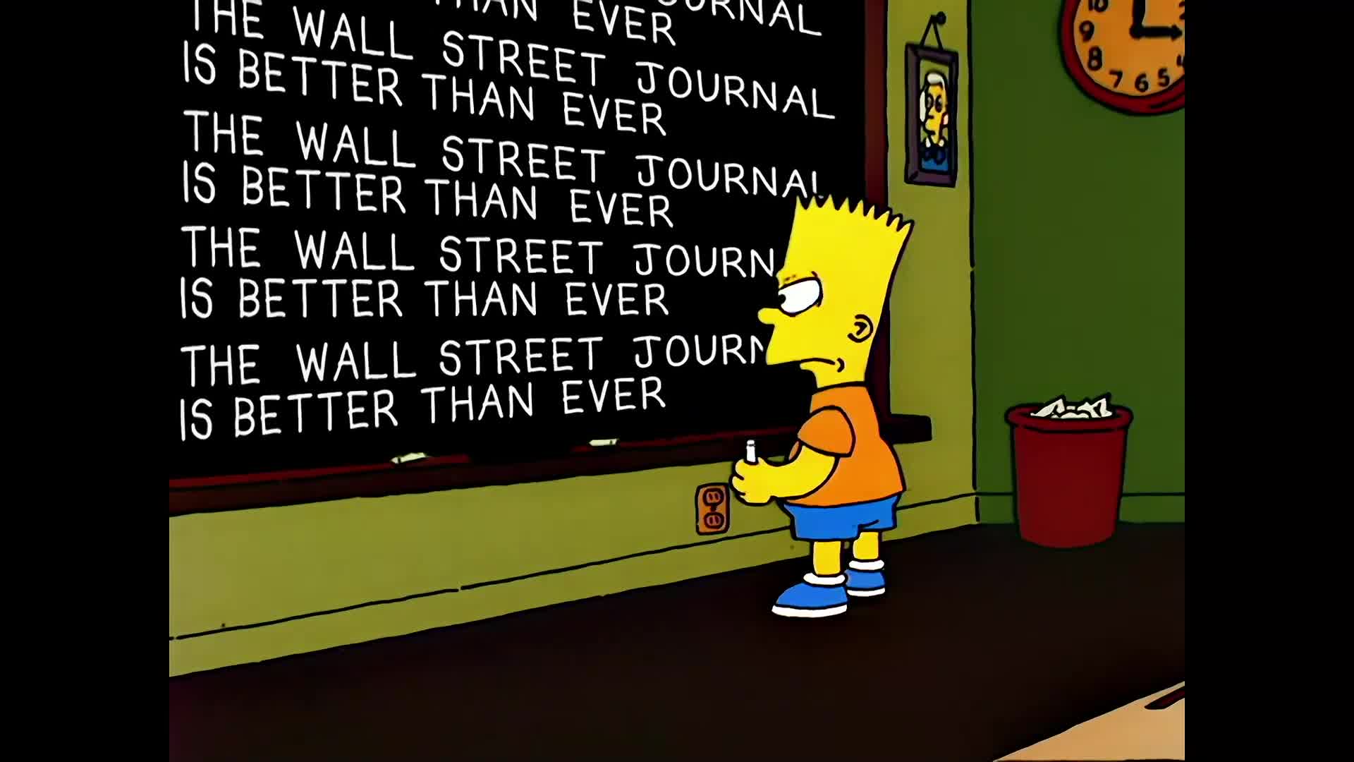 (school bell ringing) (whistle blows) (beeps) (beeping) - The Simpsons ...