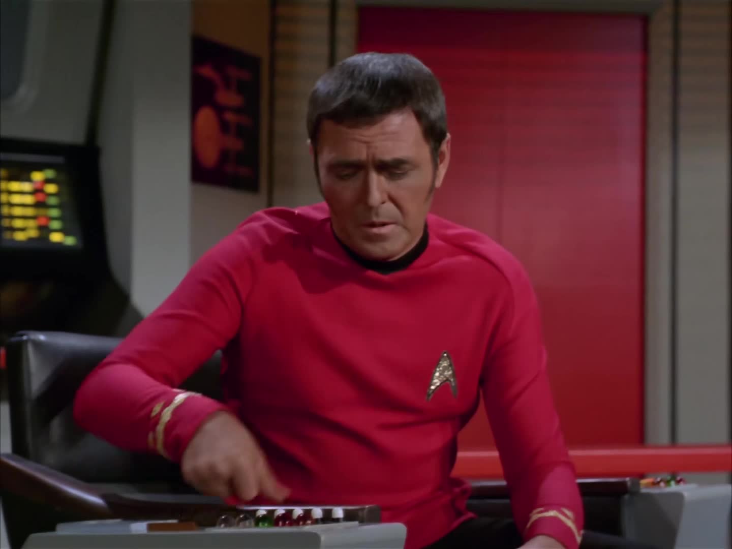 "- Scott to Capt. Kirk.- Kirk here. First run complete, sir. Good ...