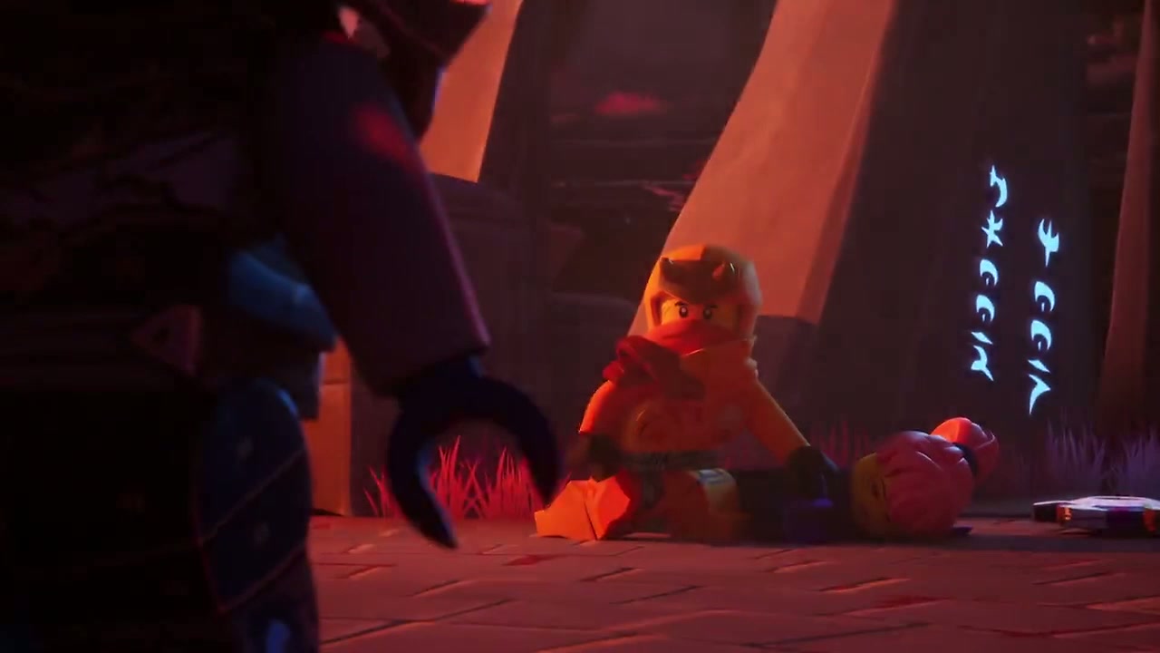 She's unconscious?Aw, too bad. - LEGO Ninjago: Dragons Rising | Clip.Cafe