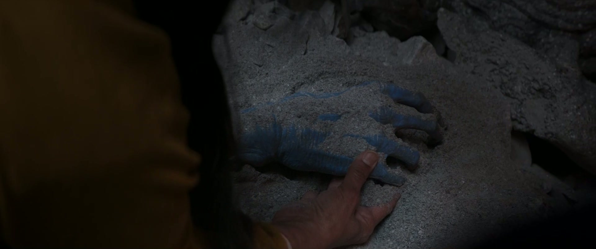 Should we be concernedit's on a severed arm? You heard what that ...