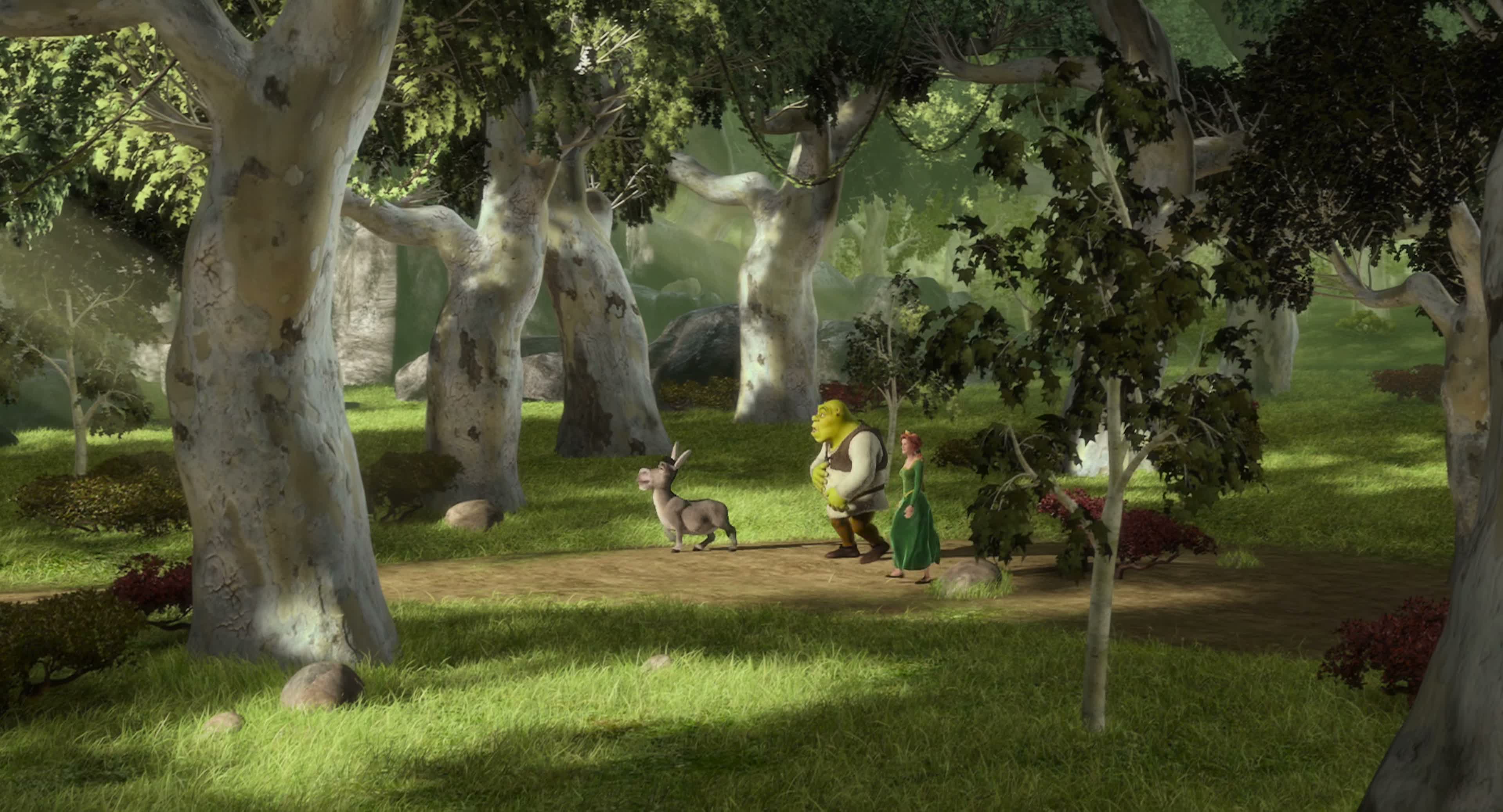 - Shrek!- What? It's a compliment. Better out than in I always say. But ...