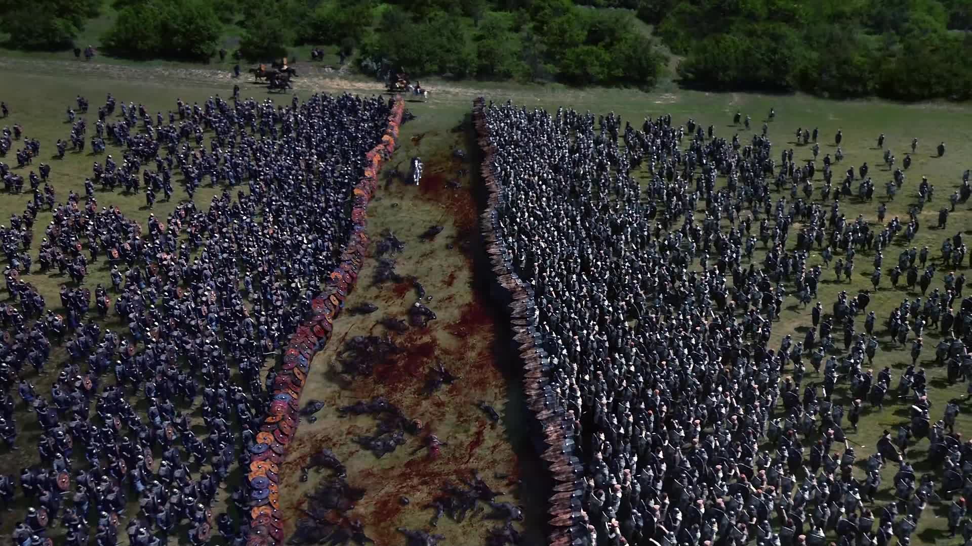 (SKORPA) Uhtred Ragnarson! - Can you hear me?- I hear you, Skorpa. - Do ...