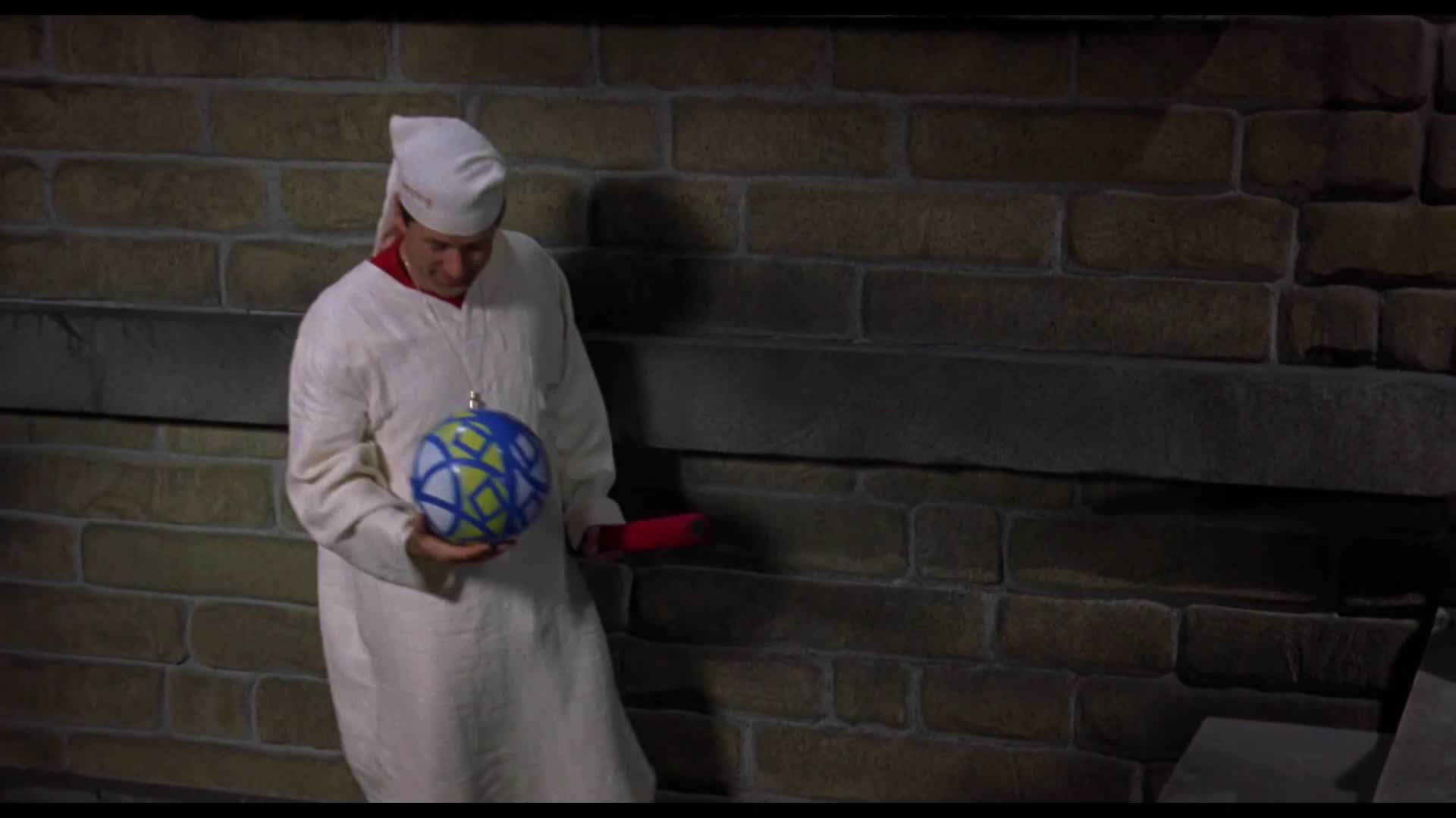 "So, who dropped the ball, then? There you are. I'd like to have a nice ...
