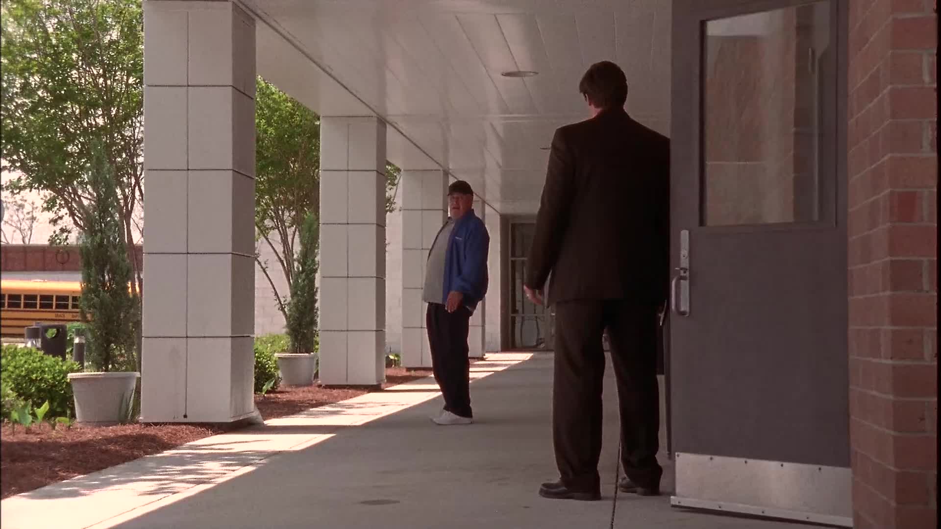 "So, you just walk away. Well, well. Dan Scott. Half the team suspended ...