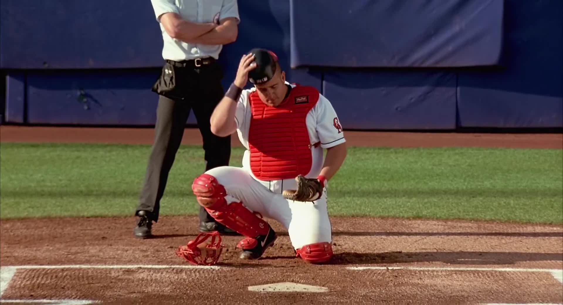 I'm checking to see if Dan Prince pulled a muscle during his warmup ...