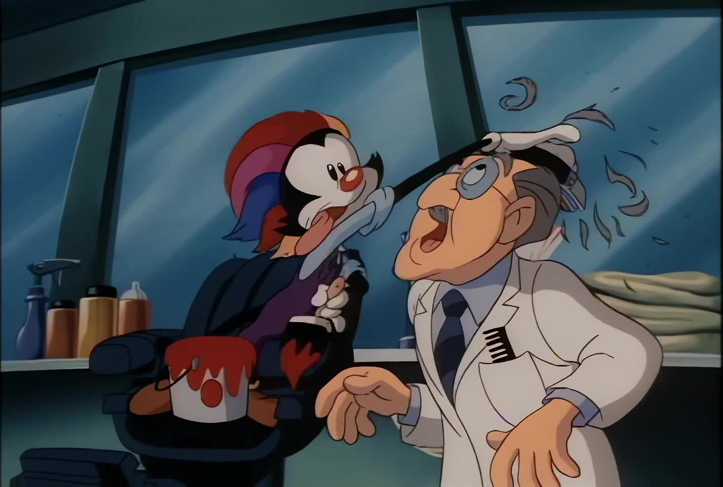 "Ooh, ah, oh." - Animaniacs quote