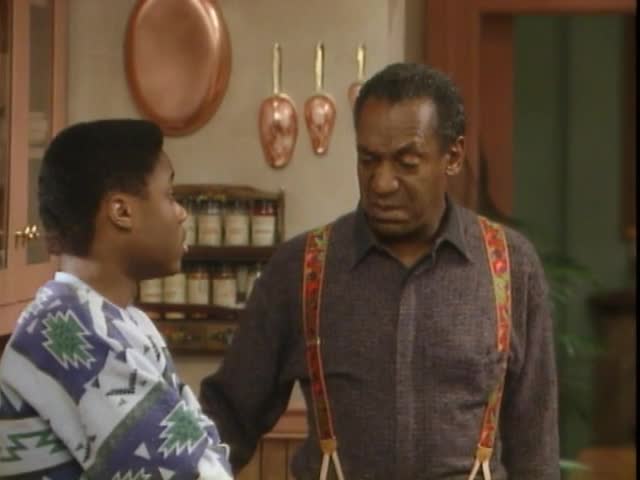 "Step aside, please. Huh? Step aside. Step aside." - The Cosby Show quote