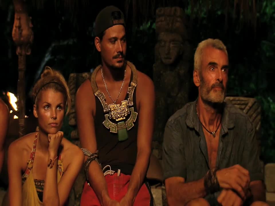 Steve,the tribe has spoken. Grab your torch. Head toredemption island ...