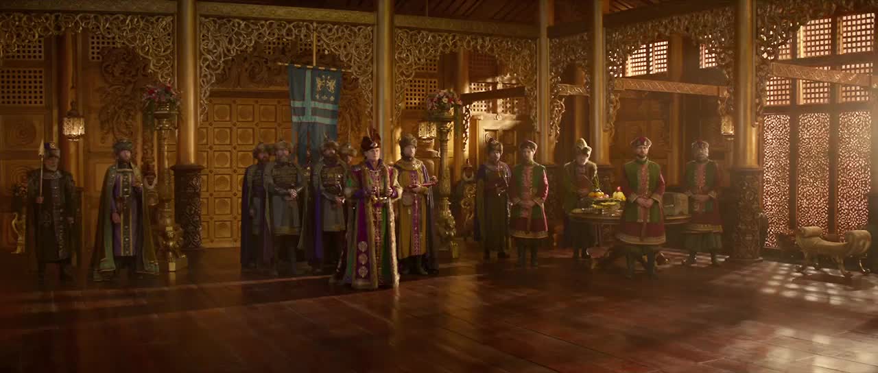 "Welcome, Prince Anders! We trust you had anenjoyable journey ...