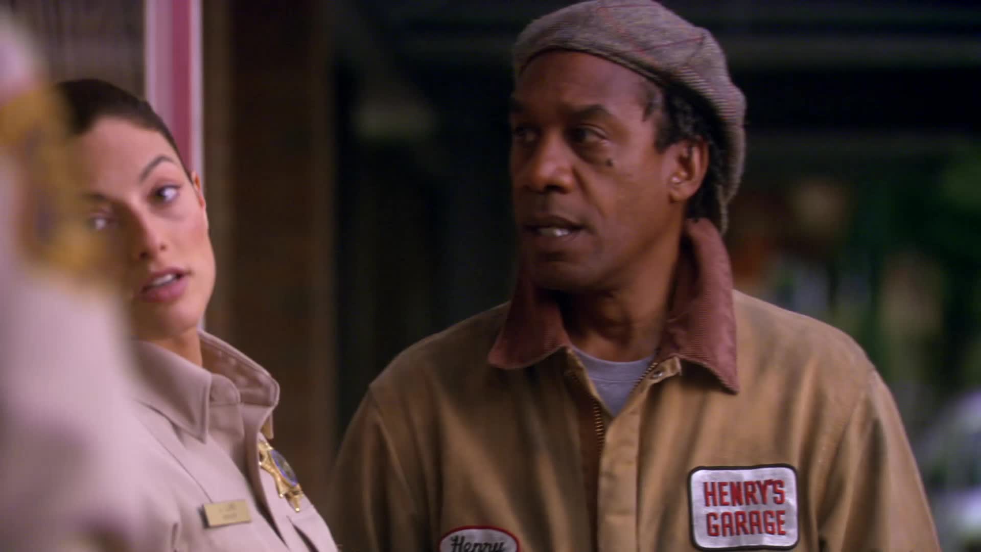 Table on the left. You good? I'm good. - Eureka | Clip.Cafe