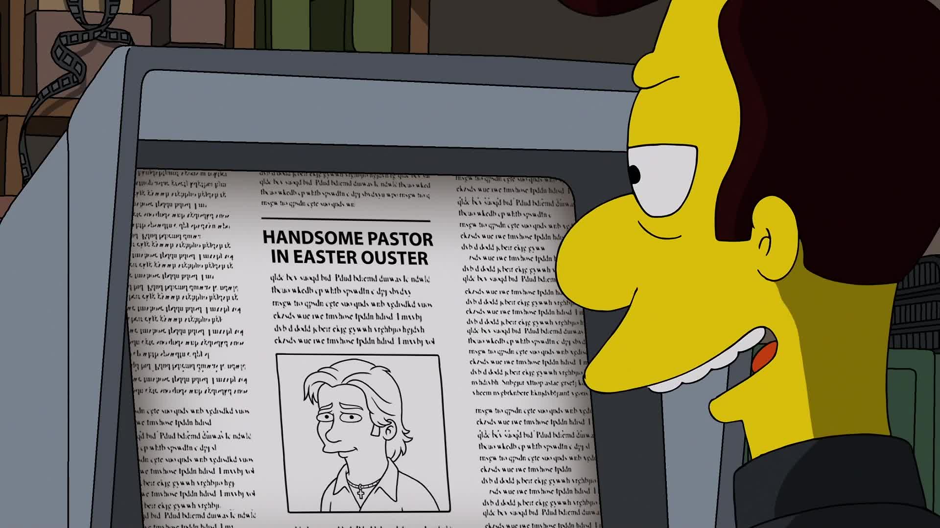 Teach a man to microfiche, and you'll feed him dirtfor a lifetime ...