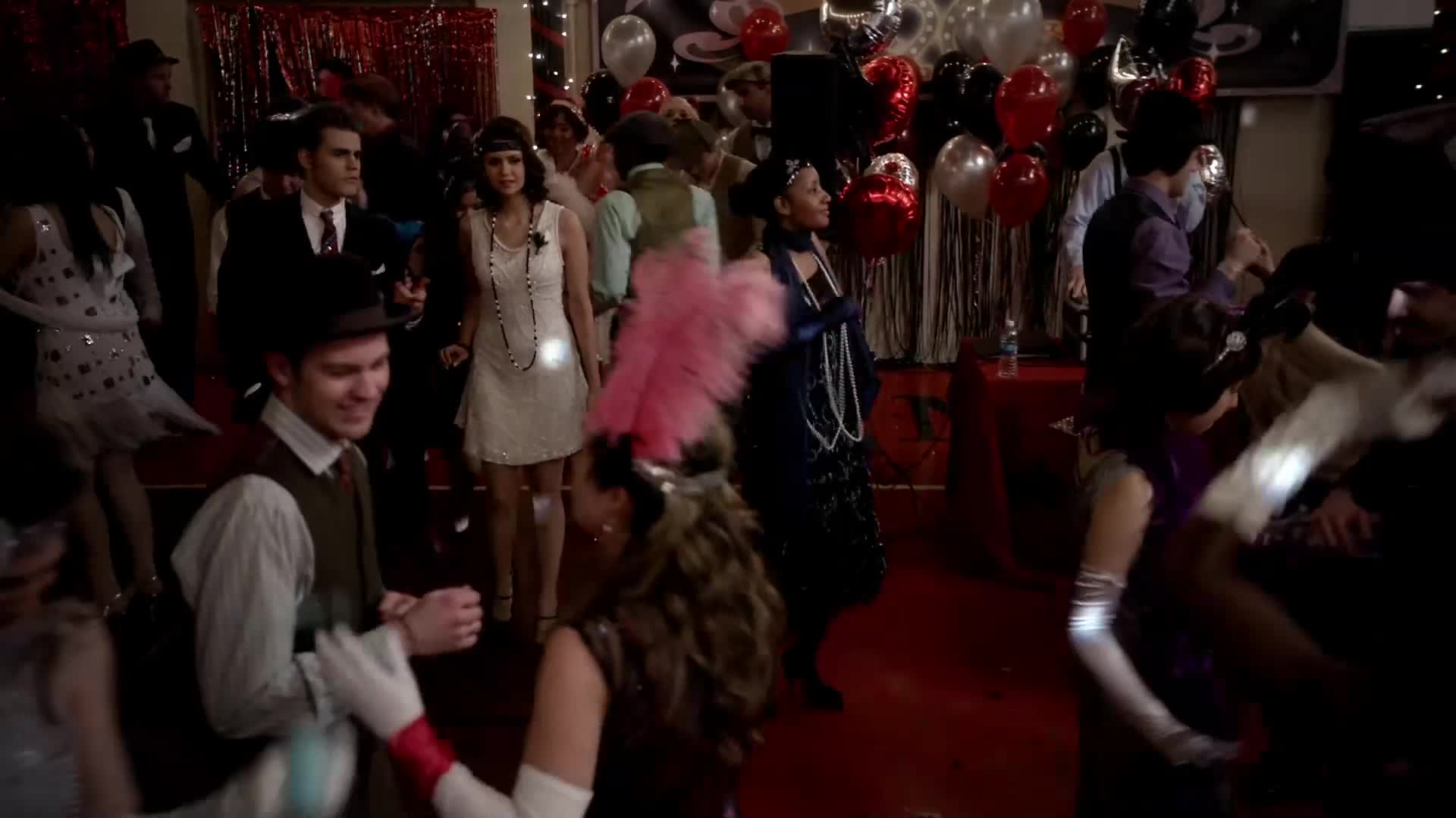 "Teach me some moves. Ohh... no, no no. I uh... I blacked out for ...