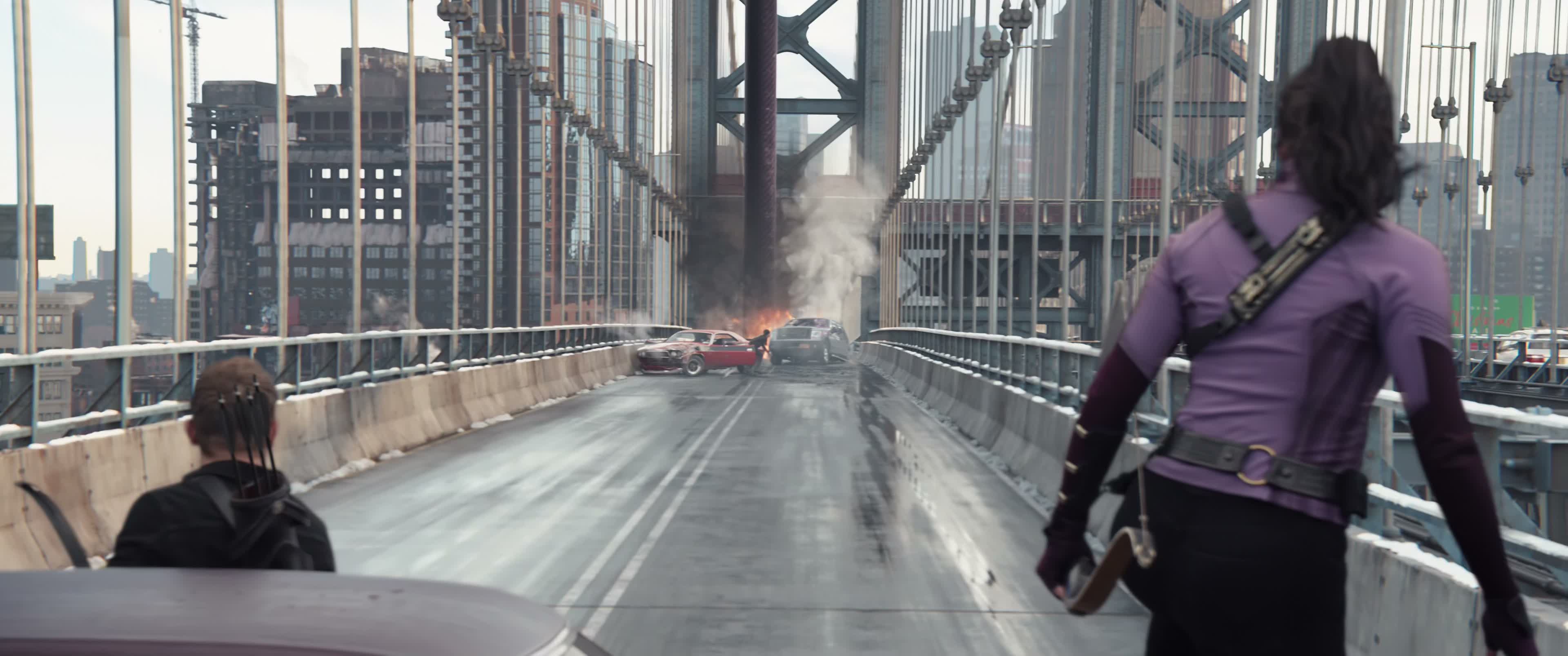 That was amazing! Take this. Cover me. A USB arrow?What am I supposed ...