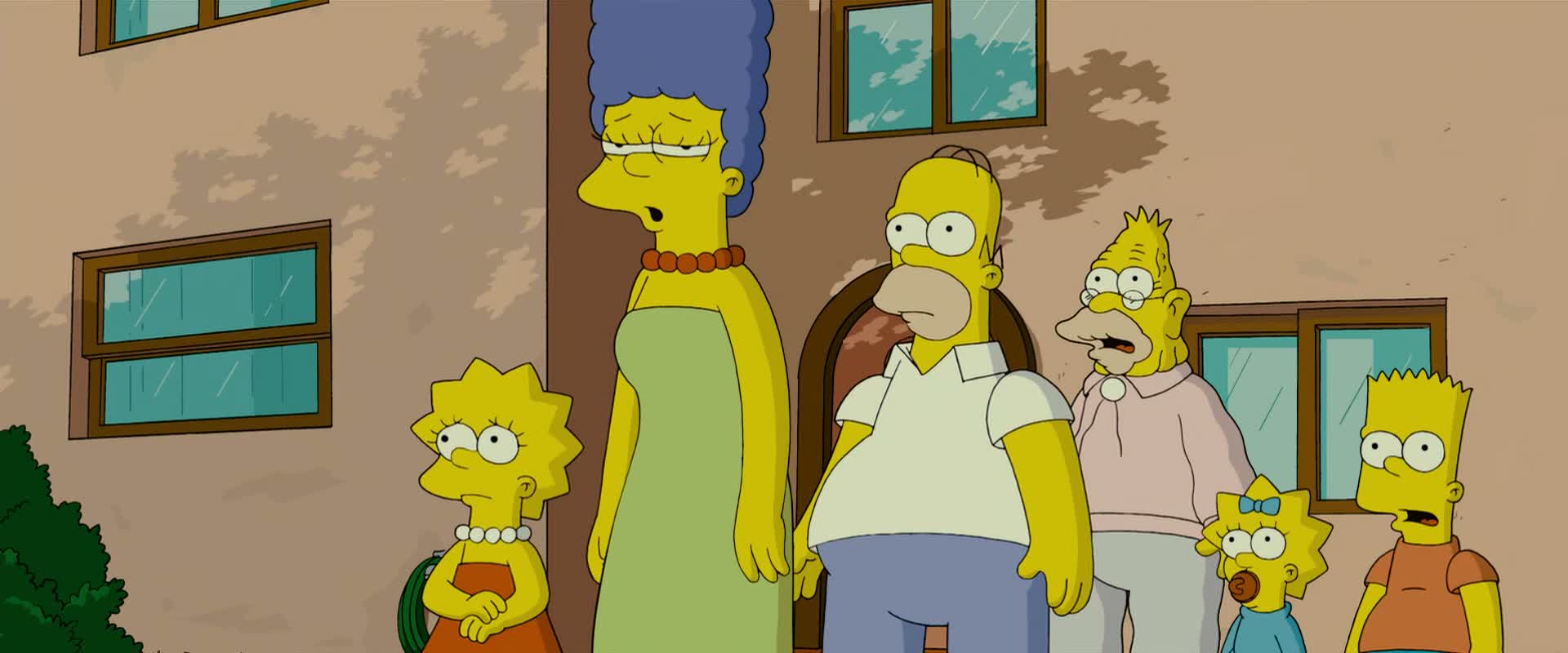 That crazy old man in church was right! - The Simpsons Movie | Clip.Cafe